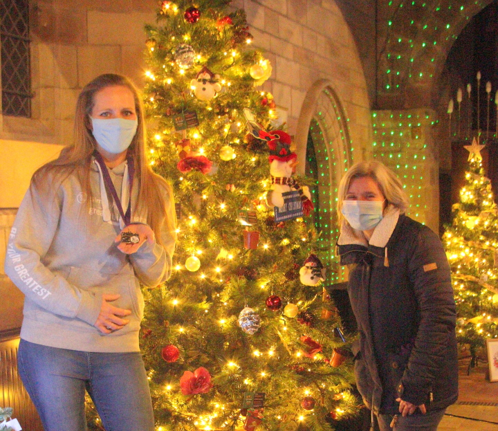 Historic Stoke Prior church's annual Christmas tree festival gets under ...