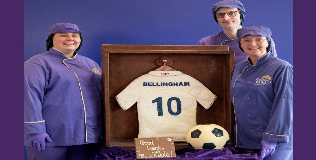 Expert Cadbury chocolatiers pay tribute to Jude Bellingham with ...