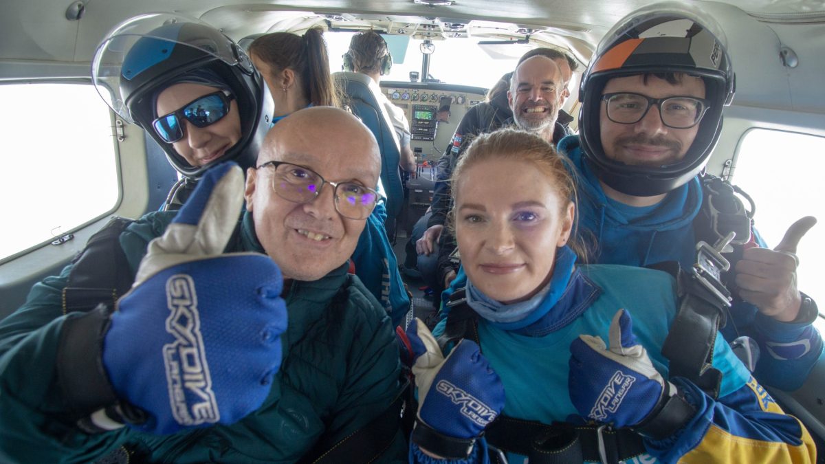 Care staff in Worcestershire take the leap for Alzheimer's Society ...