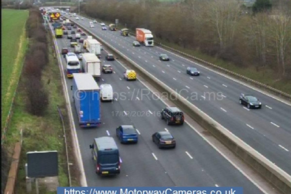 Heavy traffic on M5 near Droitwich after vehicle breaks down - The ...