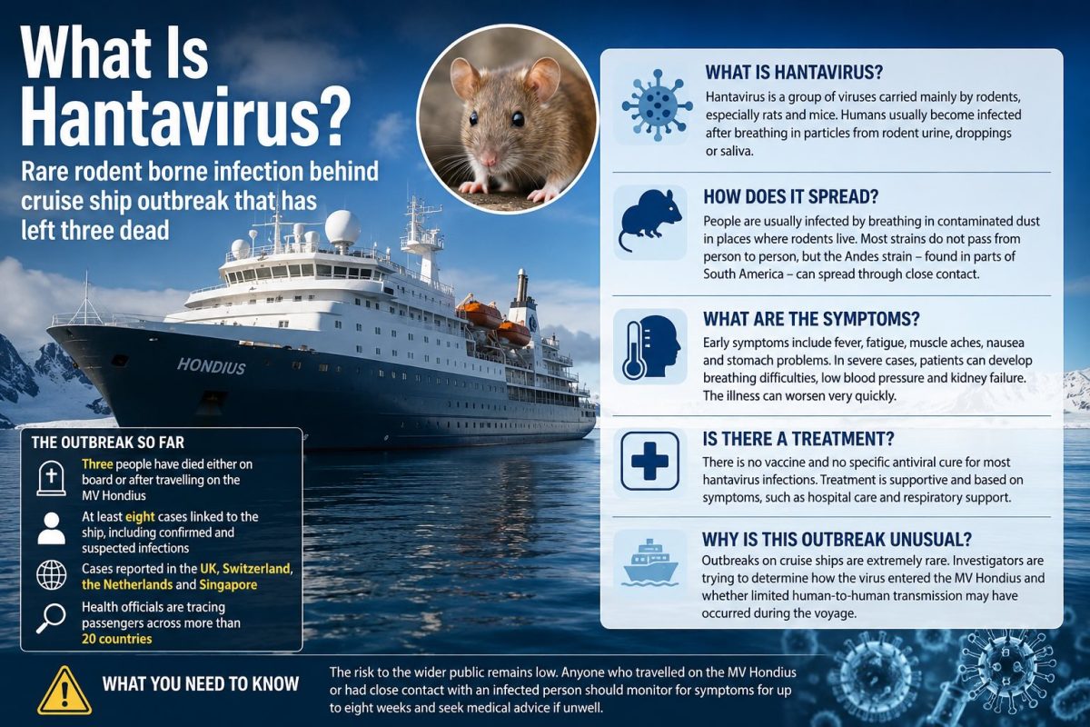 What Is Hantavirus? Rare Rodent Borne Infection Behind Cruise Ship ...